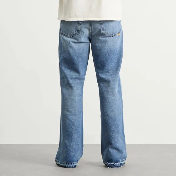 GALLERY DEPT. Melrose Washed Indigo Jeans - Medium Washed Indigo