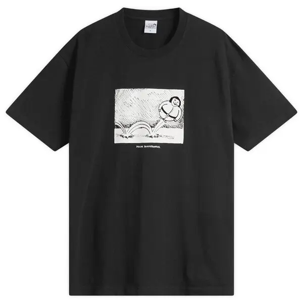 POLAR SKATE CO. Bounce T-shirt - Black