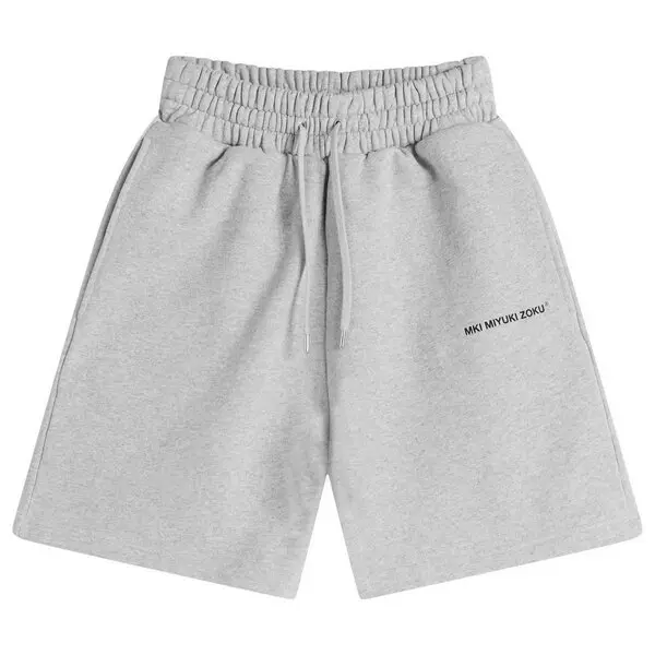 MKI MIYUKI ZOKU Uniform Sweat Shorts - Grey