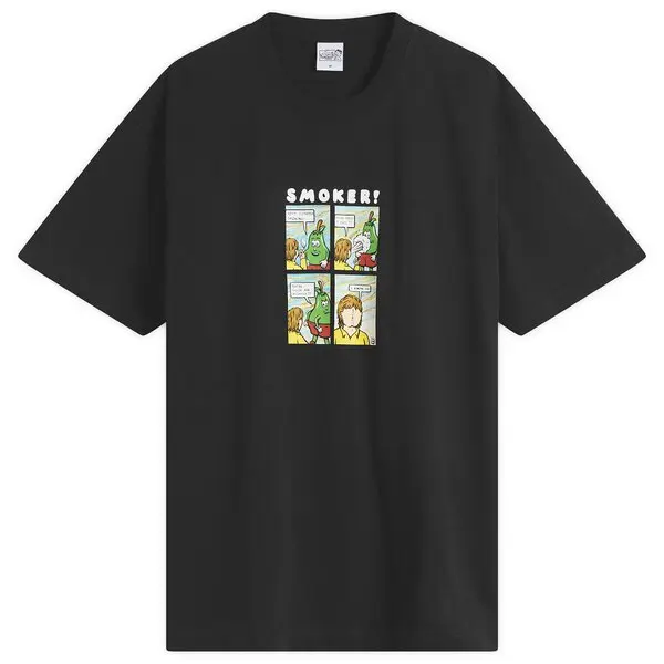 POLAR SKATE CO. Smoker! T-shirt - Black