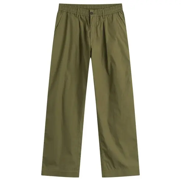 Universal Works Broadcloth Oxford Pant - Olive