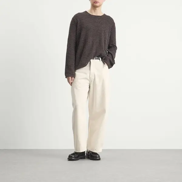Studio Nicholson Paolo 14oz Denim Volume Jean - Parchment
