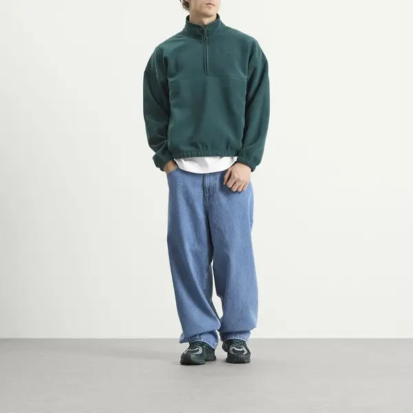 POLAR SKATE CO. Ivan Half Zip Fleece Sweatshirt
