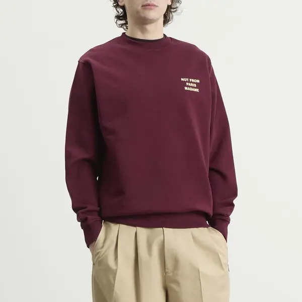 Drole De Monsieur Slogan Sweatshirt