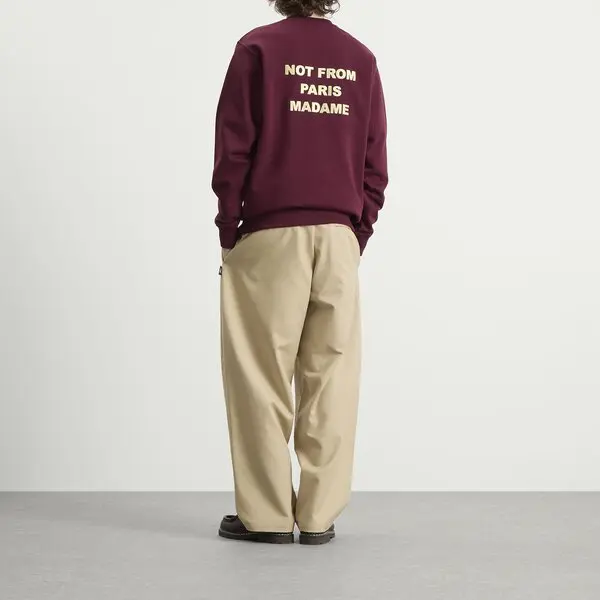 Drole De Monsieur Slogan Sweatshirt