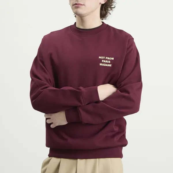 Drole De Monsieur Slogan Sweatshirt