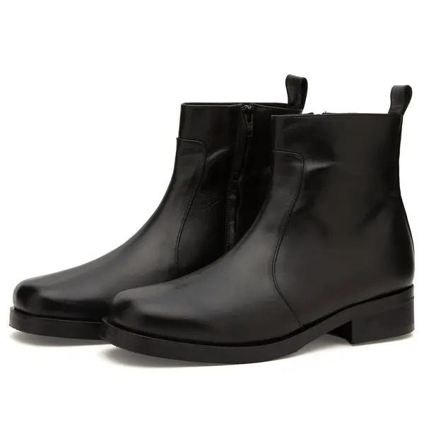 Studio Nicholson Square Leather Boot