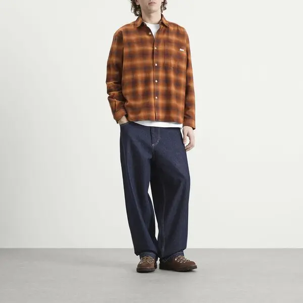 POLAR SKATE CO. Shadow Check Mitchell Shirt