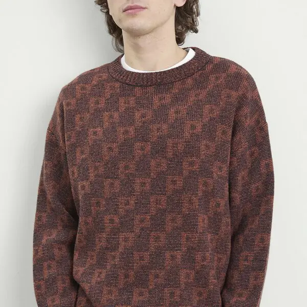POLAR SKATE CO. P Pattern George Jumper