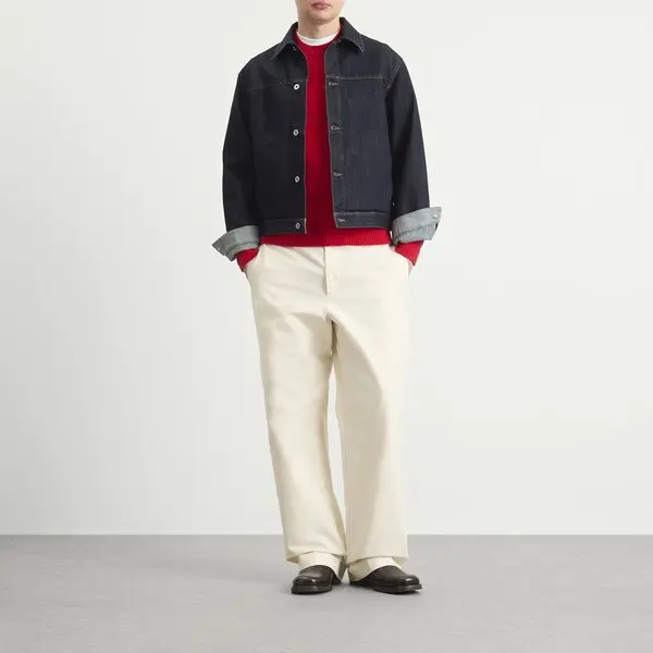 JIL SANDER Boxy Denim Jacket