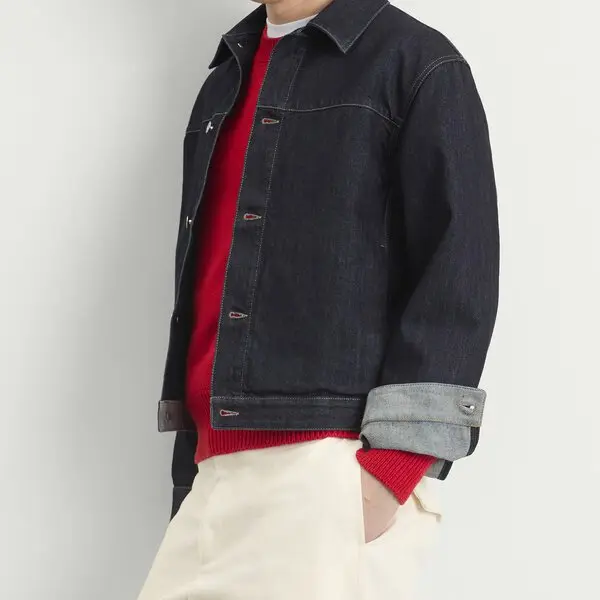 JIL SANDER Boxy Denim Jacket
