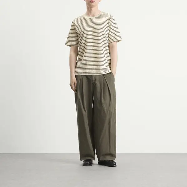 Folk Textured Stripe T-shirt