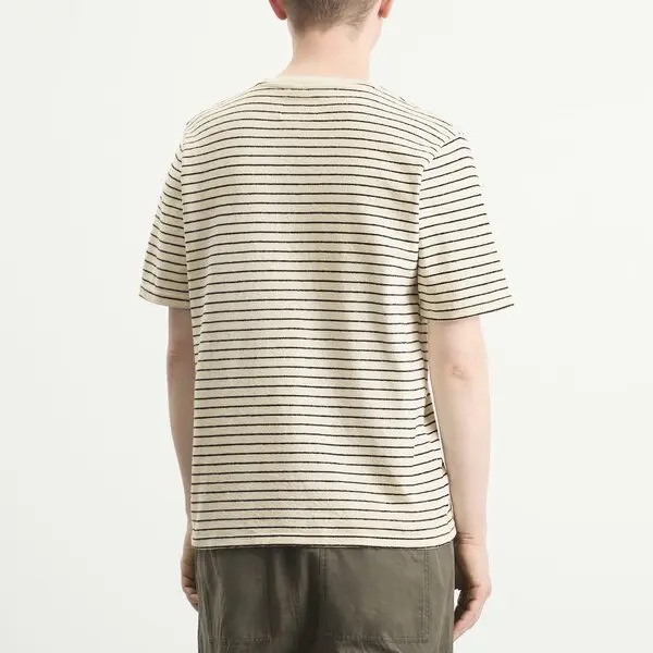 Folk Textured Stripe T-shirt In | Size: | 100% Cotton | End Clothing