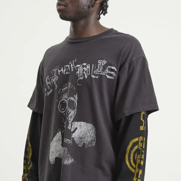 GALLERY DEPT. Noise Layered T-shirt