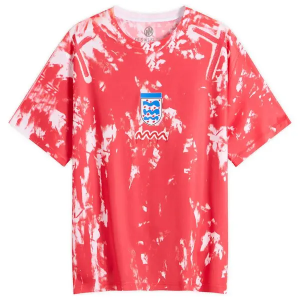 NAVINDER NANGLA Ingerlund Away Football Jersey - Red