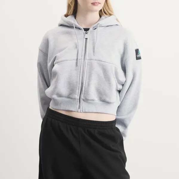 Adidas Eqt Cropped Hoodie