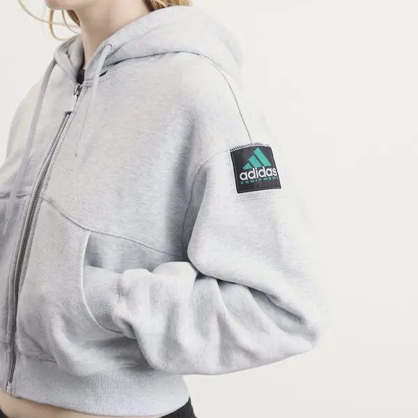 Adidas Eqt Cropped Hoodie