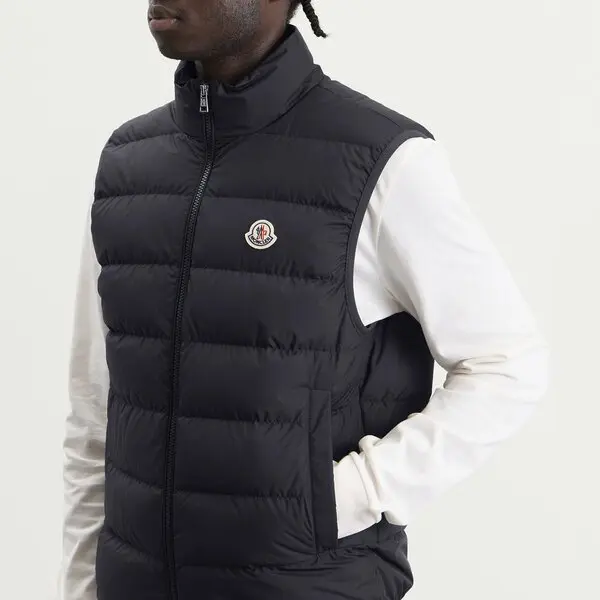 Moncler Contrin Vest - Navy