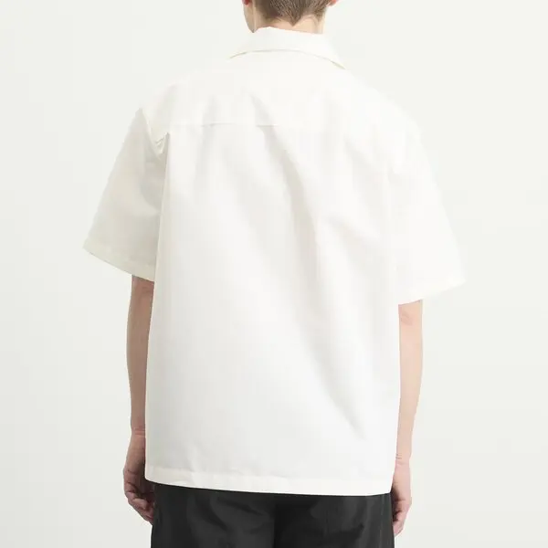 JIL SANDER Boxy Fit Bowling Contrast Colour Shirt