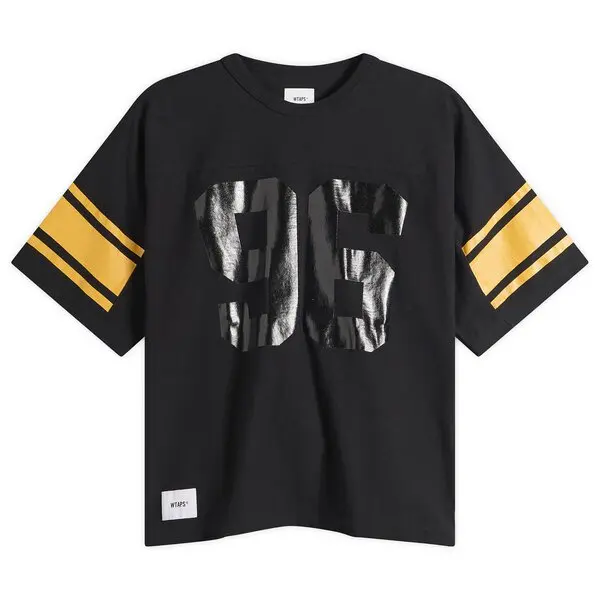 WTAPS Qb Short Sleeve Football Shirt - Black
