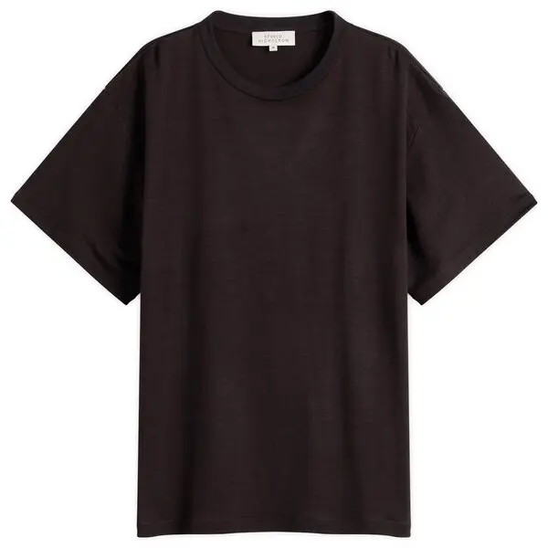 Studio Nicholson Andies T-shirt - Black Grape