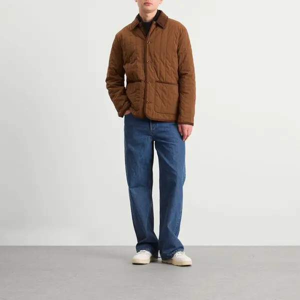 A.p.c. Leone Technical Canvas Quilted Jacket