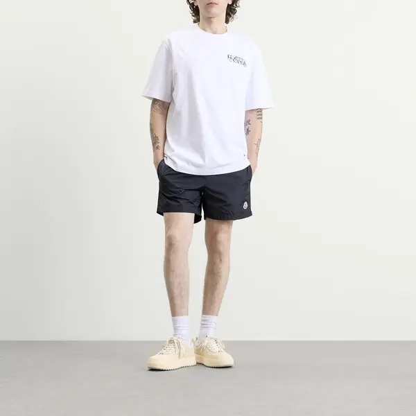 Moncler Logo Swim Shorts