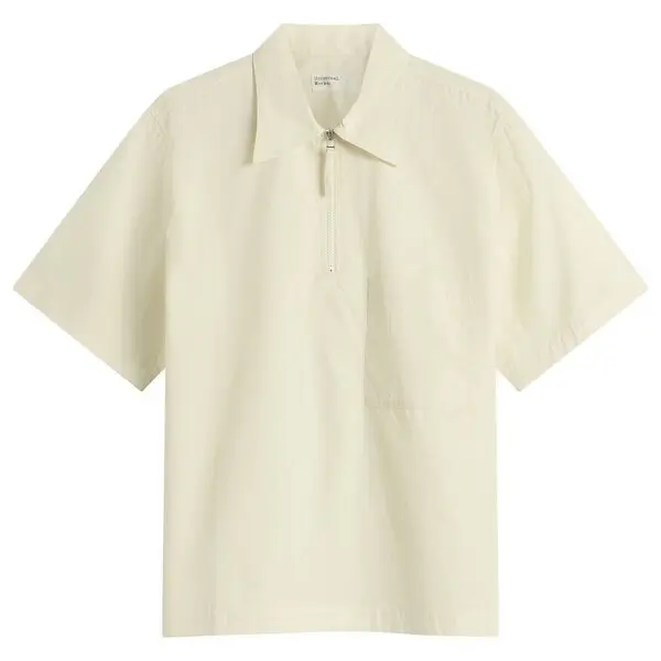 Universal Works Broadcloth Ewan Shirt - Ecru