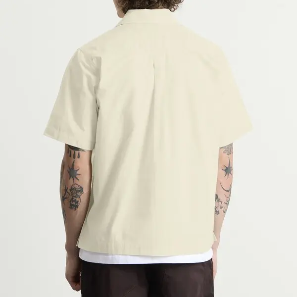Universal Works Broadcloth Ewan Shirt - Ecru