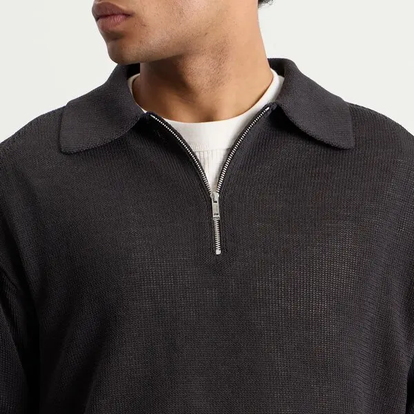 Studio Nicholson Heddy Zip Up Jumper