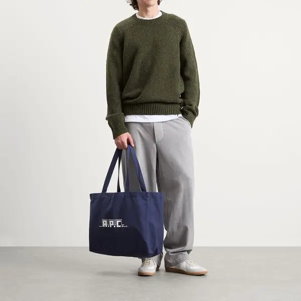 A.p.c. Harris Donegal Crew Neck Jumper