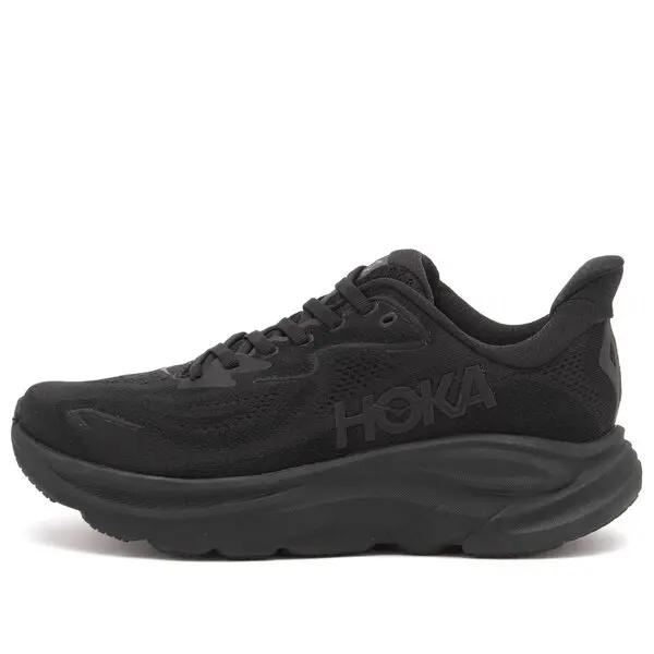 Hoka One One W Clifton 10 Sneaker - Black/black