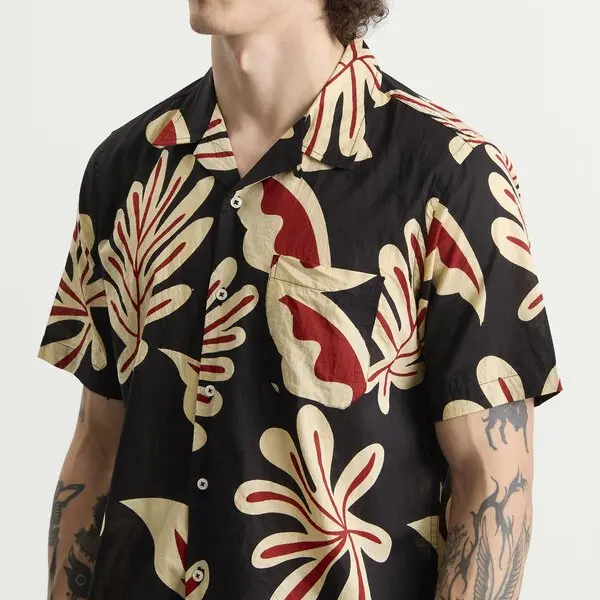 Universal Works Baja Print Road Shirt