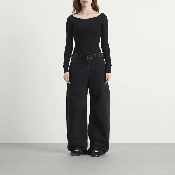 ENTIRE STUDIOS Scoop Neck Bodysuit