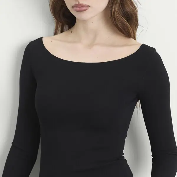 ENTIRE STUDIOS Scoop Neck Bodysuit