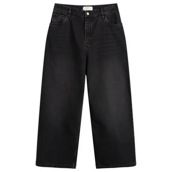 Studio Nicholson Paolo Denim Volume Jeans - Washed Black