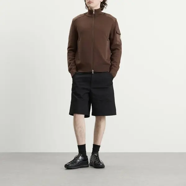Moncler Hybrid Wool Zip Through