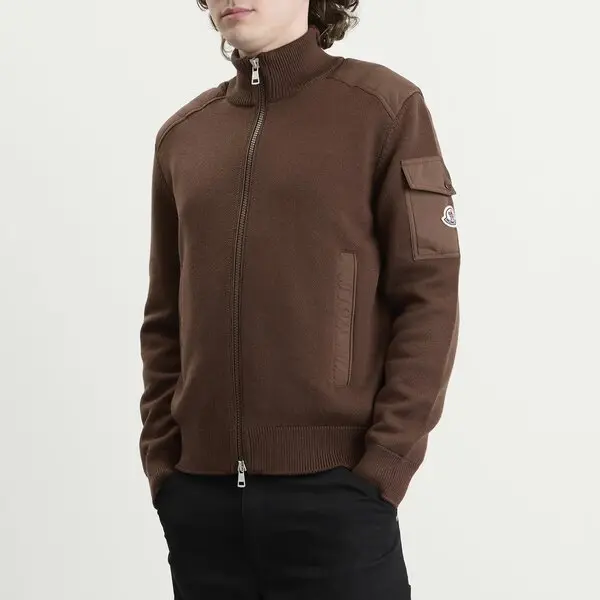 Moncler Hybrid Wool Zip Through