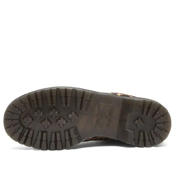 Dr. Martens Lowell Leopard Print Moc Toe Shoe