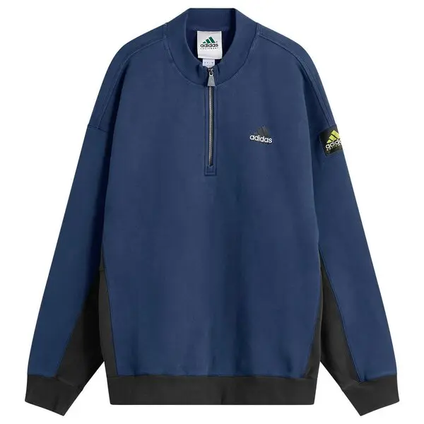 Adidas Eqt Half Zip Top - Night Indigo