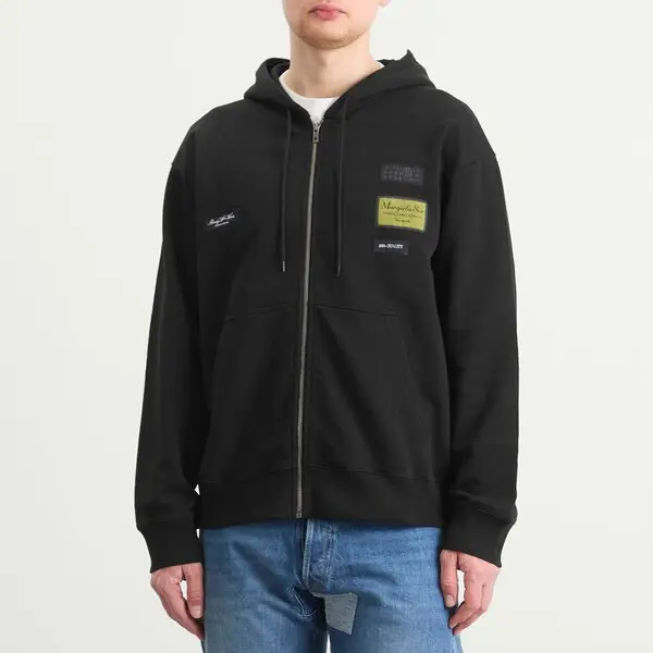 MAISON MARGIELA Tailored Labels Zip Hoodie
