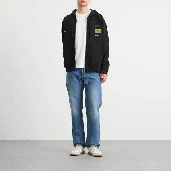 MAISON MARGIELA Tailored Labels Zip Hoodie