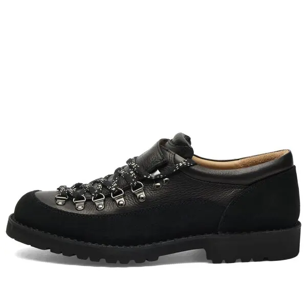 FRACAP Ma187 Commando Sole Low Hiking Shoe Presented End - Black
