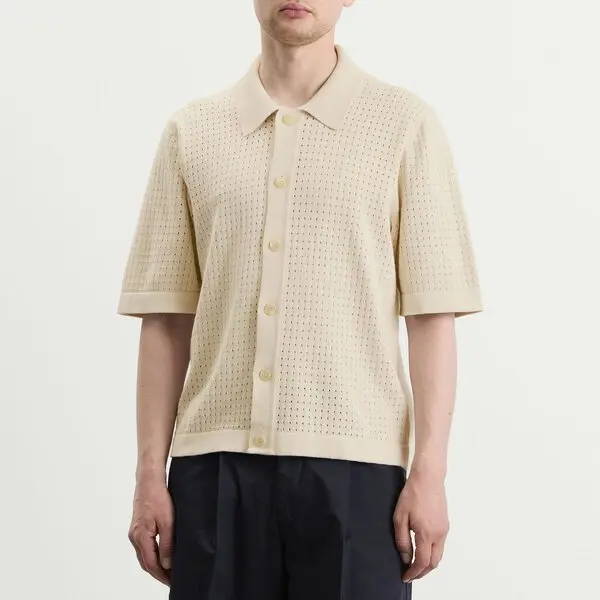 CORRIDOR Pointelle Knit Shirt