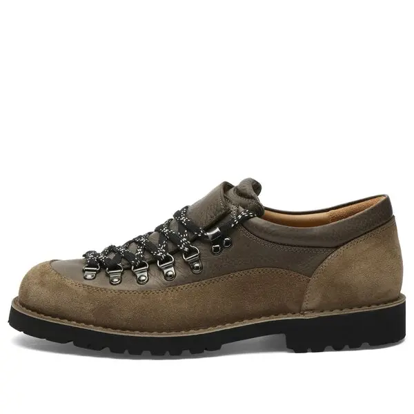 FRACAP Ma187 Commando Sole Low Hiking Shoe Presented End - Smog
