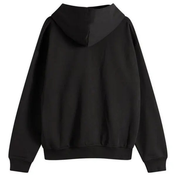 END. Glasgow Zip Hoodie With Mythological Graphic - Black