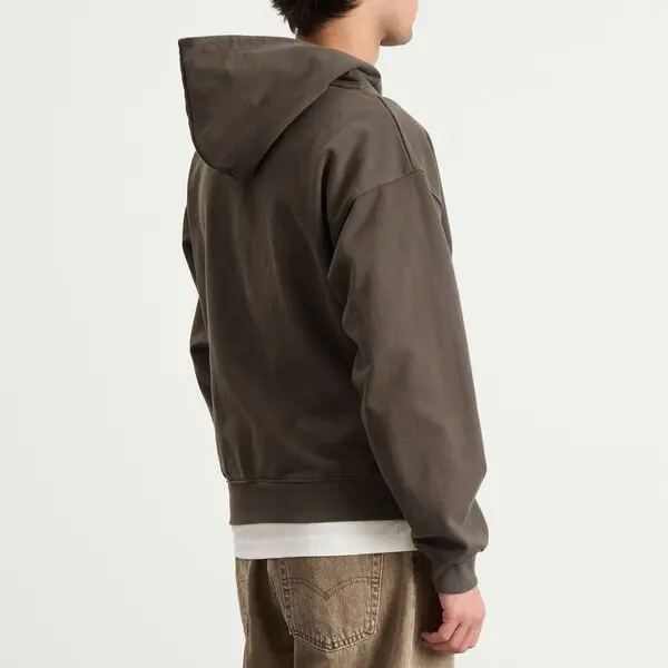 BRAM'S FRUIT Garden Hose Chain Stitch Zip Hoodie