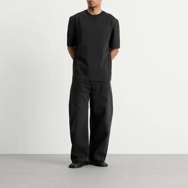 Studio Nicholson Lay Boxy Fit T-shirt - Black