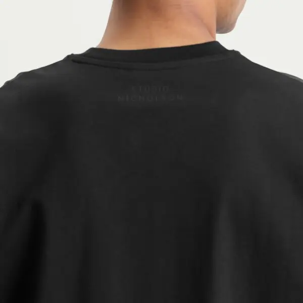 Studio Nicholson Lay Boxy Fit T-shirt - Black