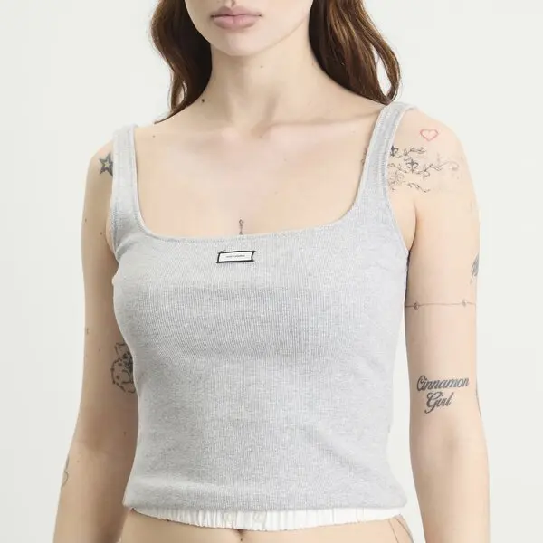 ENTIRE STUDIOS Lounge Tank - Pebble